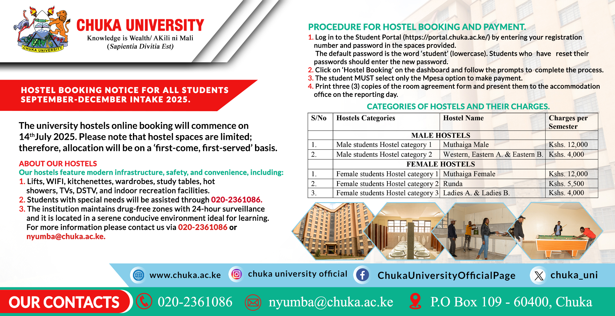 Chuka University – Knowledge is Wealth - Chuka Univeristy