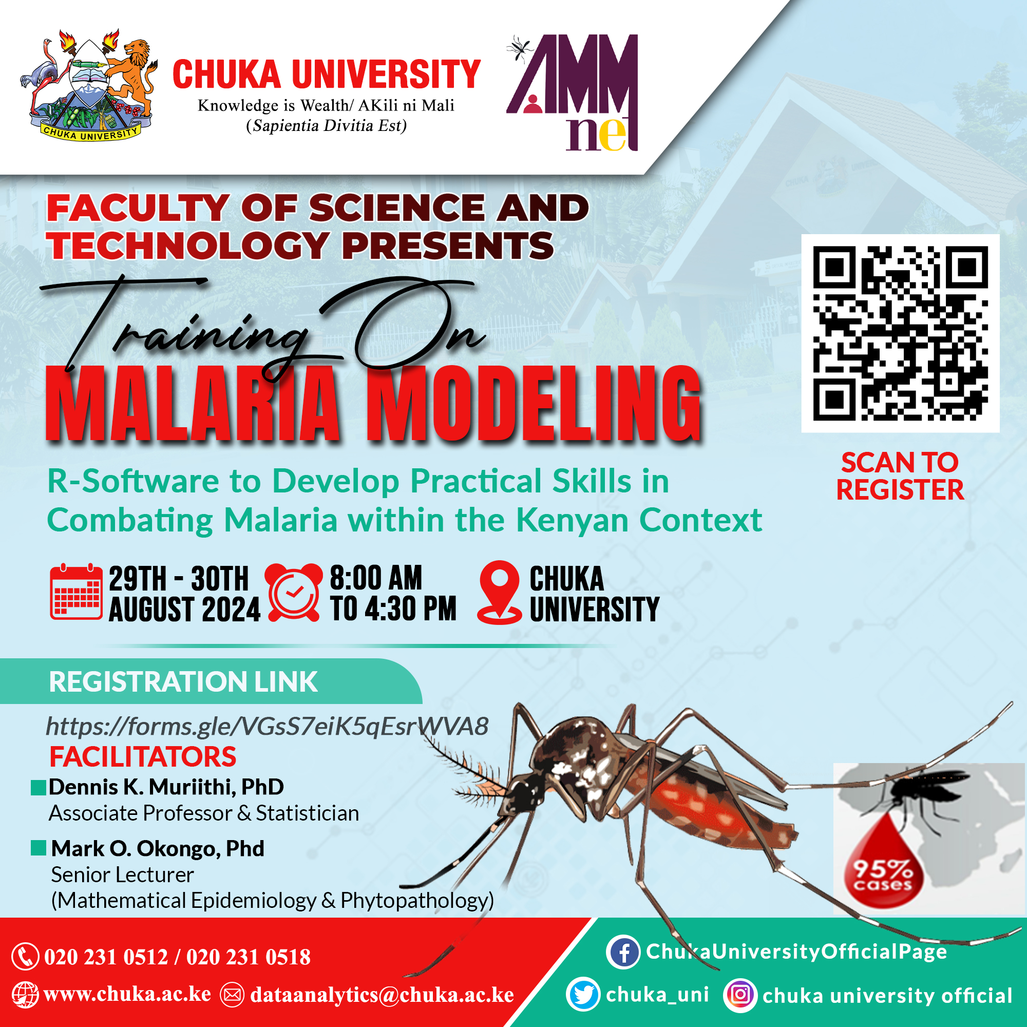 Training on Malaria Modelling - Chuka Univeristy